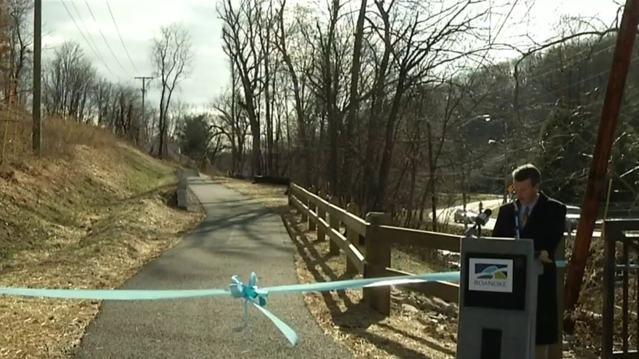 Roanoke Valley Greenway expands after nearly four years - YouTube