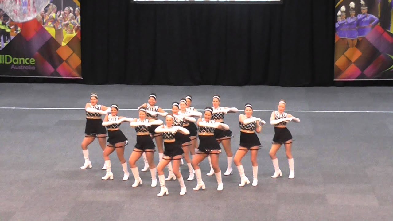 Greenpoint DrillDance - 2nd Place Thematic Dance - Bendigo 2015 - YouTube