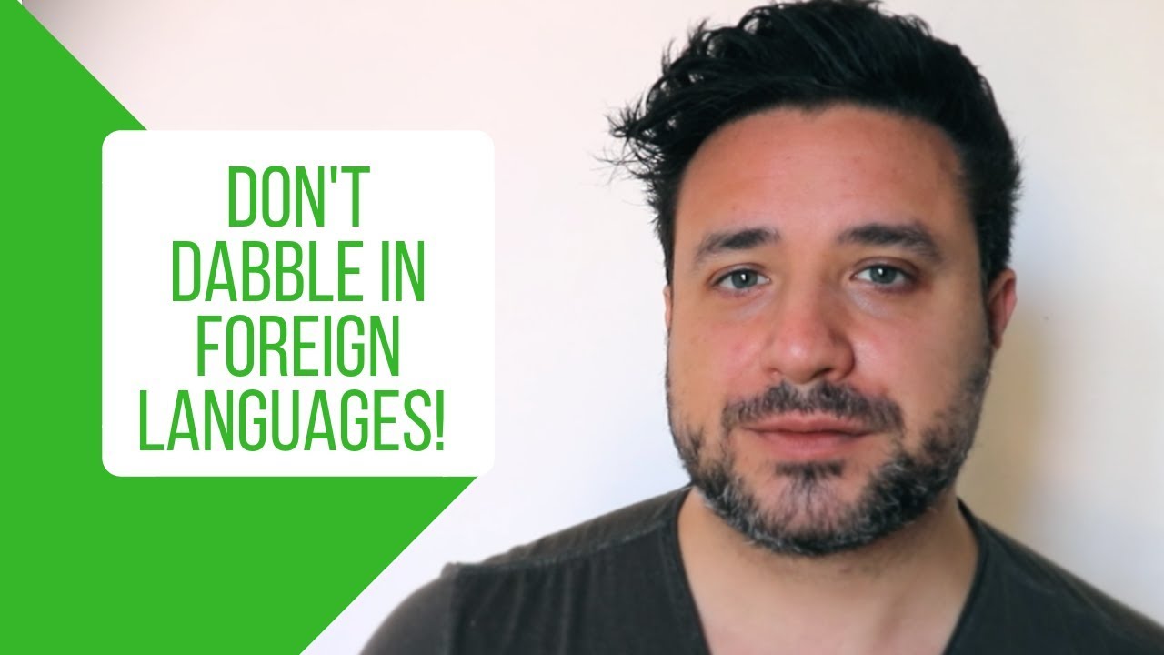 The secret to learning lots of languages - learn one at a time! - YouTube