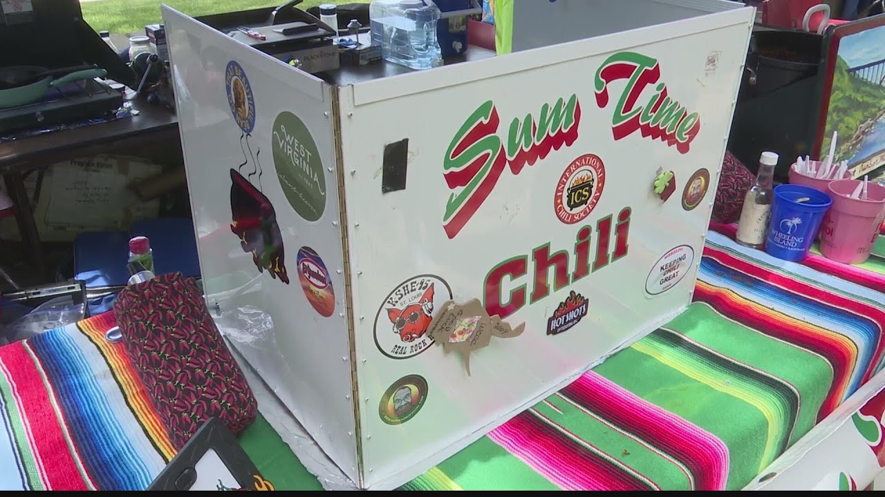 Some like it hot at the Wheeling Feeling Chili Cookoff - YouTube