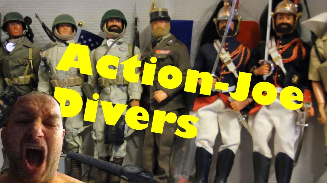 Action Joe divers Action Team Action Man polistil Gijoe Collection ( a ...