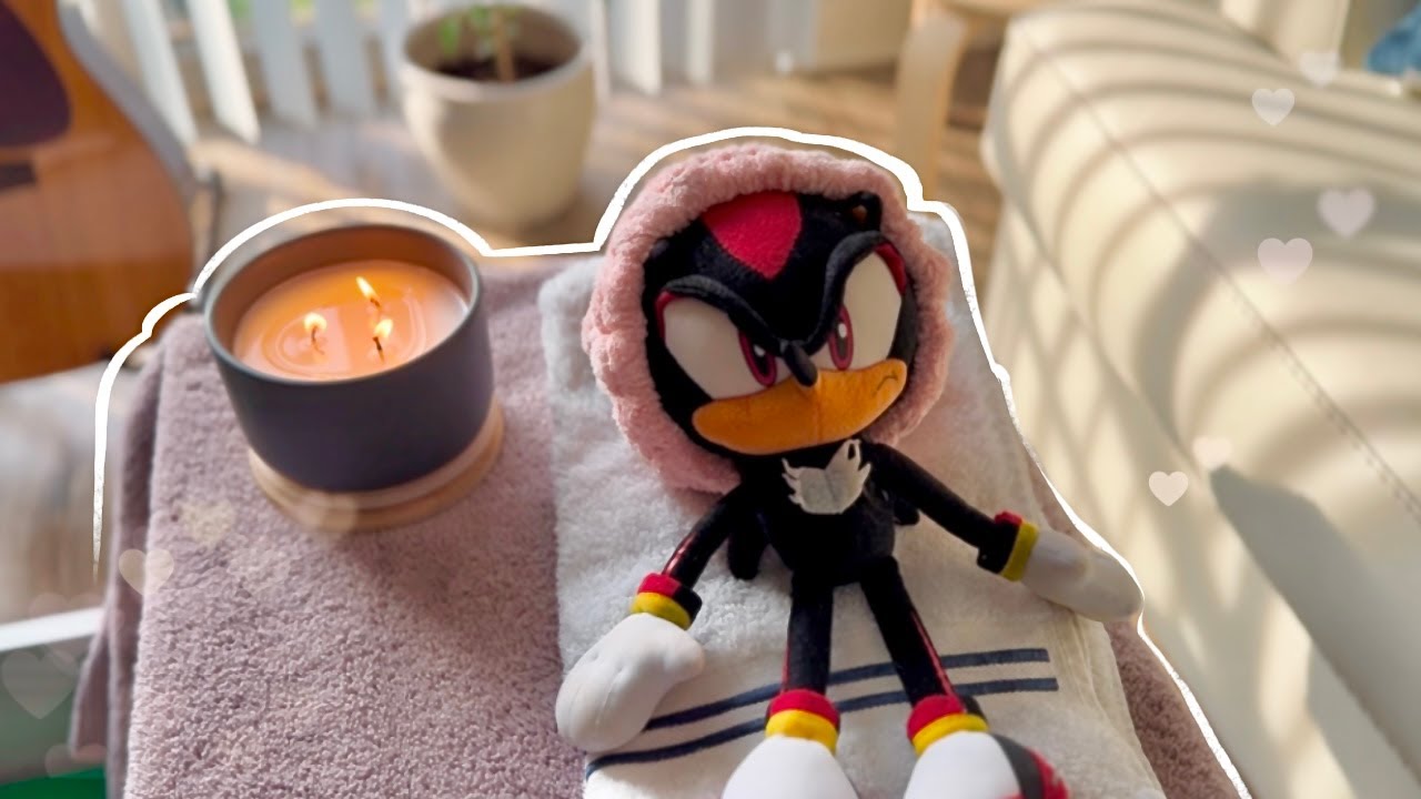 (asmr) shadow gets a spa day - YouTube