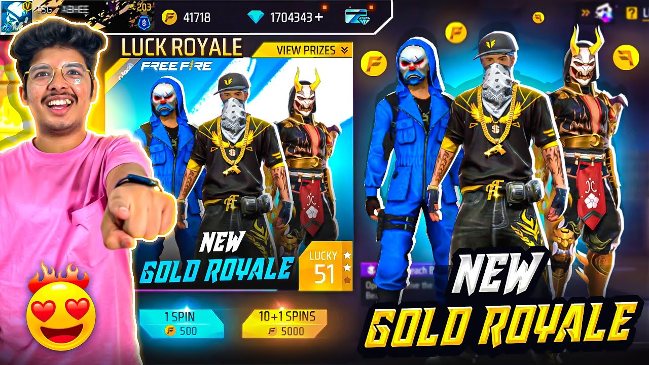 Free Fire New Gold Bundle Royale😍 I Got 15 New Bundles😱 -Garena Free ...