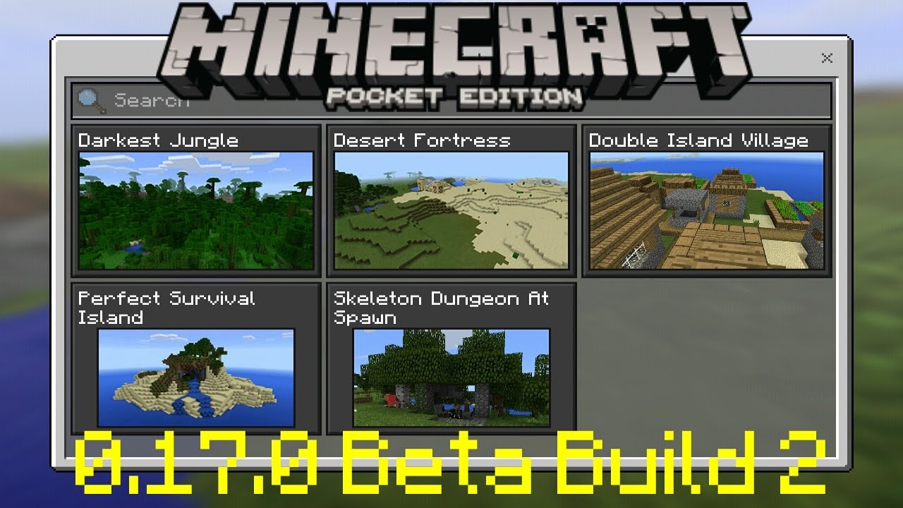 Minecraft Pocket Edition: 0.17.0.2 Build 2 New Features & Changelog ...