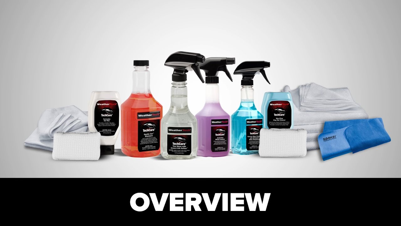 WeatherTech Exterior Wash And Wax Kit: One Minute Overview - YouTube