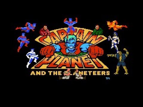 [NES] Captain Planet and The Planeteers - gameplay - YouTube