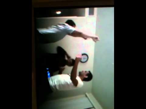 Arab men having a party