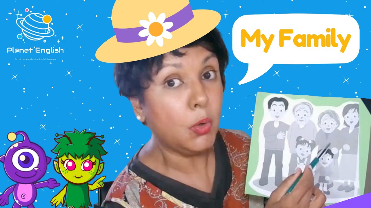 My Family | ESL Vocabulary Games for Kids - YouTube