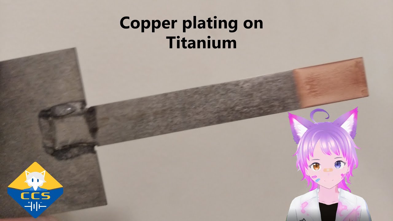 How to electroplate directly onto Titanium substrate. - YouTube