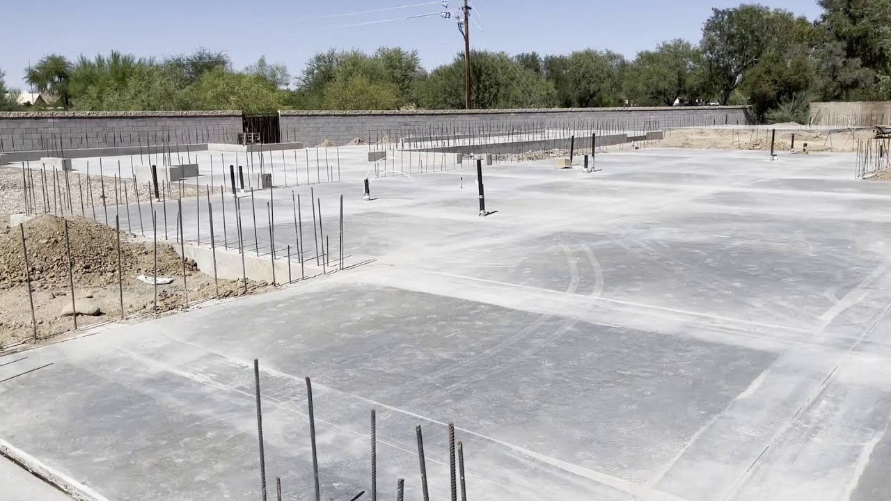 Update on Foundation & Rebar for a new Perfect Block Home - YouTube