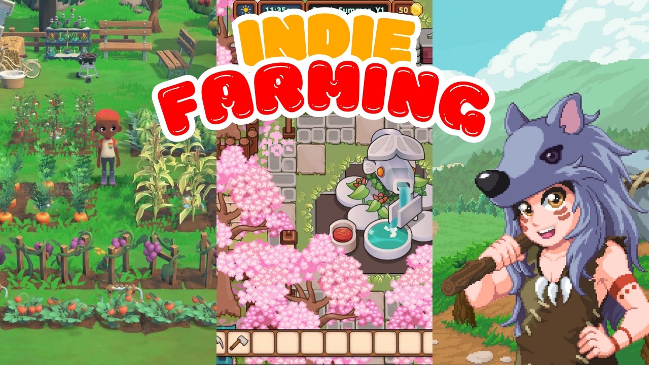Top 10 Underrated Indie Farming Games You Must Try - YouTube