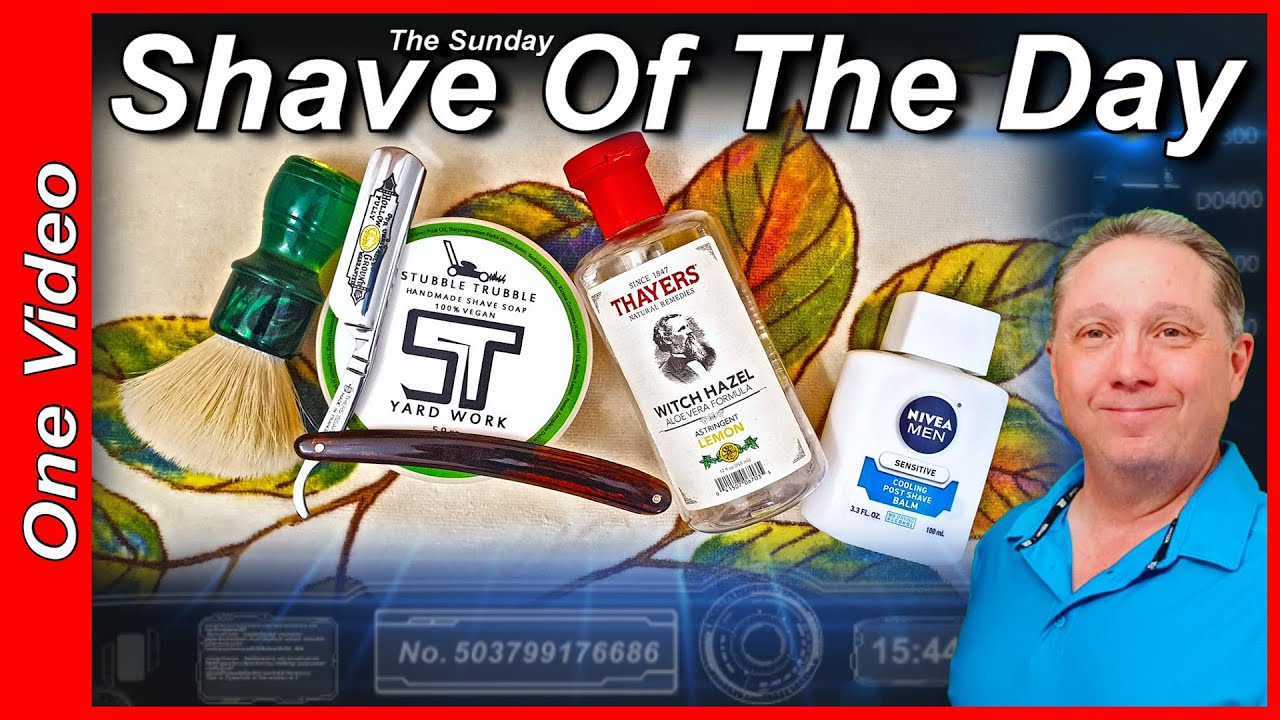 Your Sunday One Video Shave Of The Day with Yard Work - YouTube