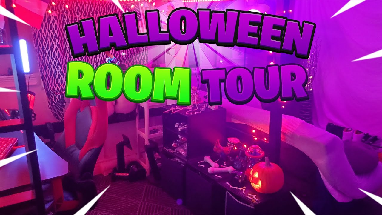 👻 My Halloween Room Tour! 🎃 - YouTube