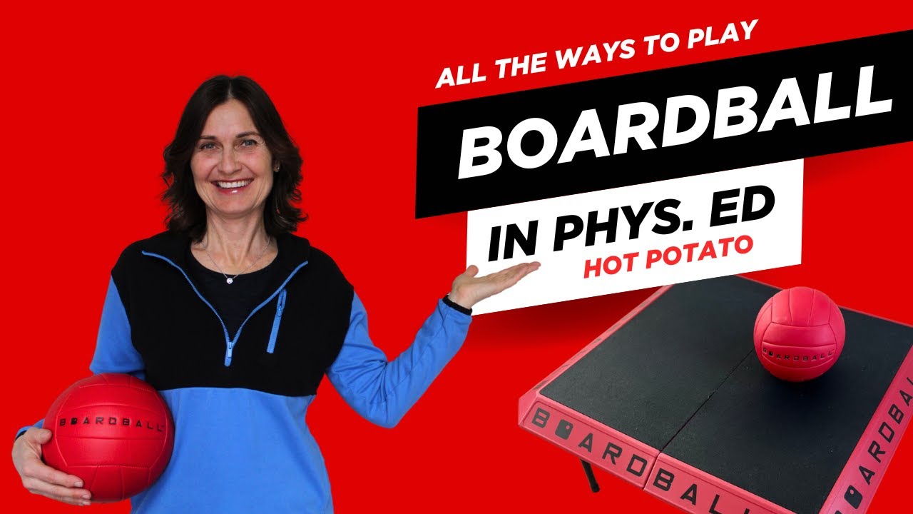 How to Hot Potato with Boardball | Easy PE Game for Kids, Camps ...