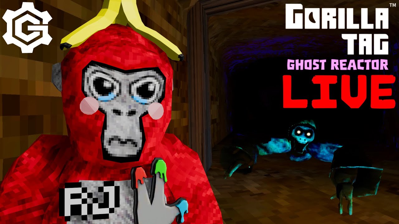 Gorilla Tag Live | Ghost Reactor Update OUT NOW! - YouTube