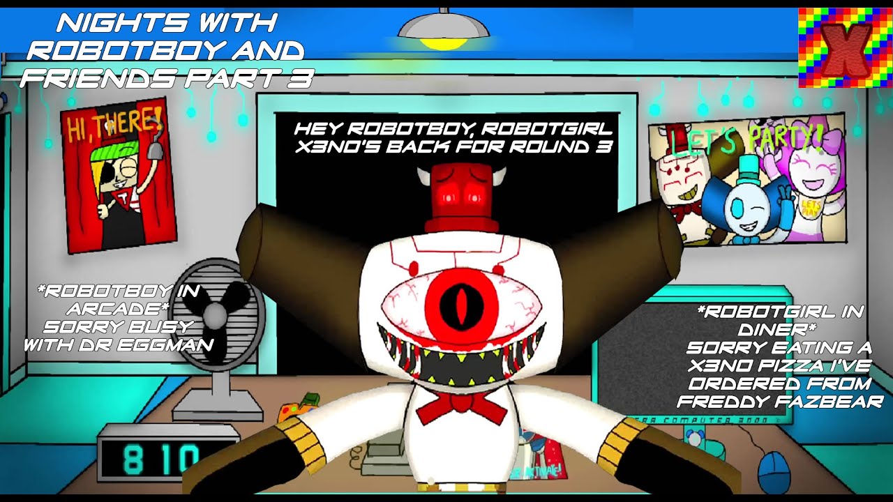 Robotboy And Co Are Back For Vengeance - Nights With Robotboy And ...