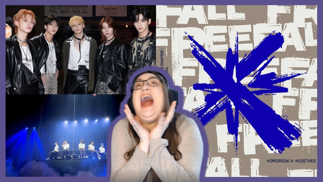 TXT Free Fall Album reaction part 2 - Deep Down, Happily Ever After ...