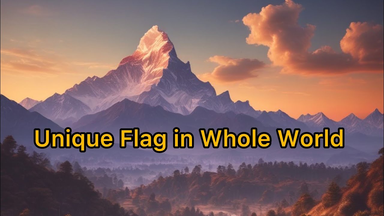 The Only Non-Rectangular Flag in the World! - YouTube