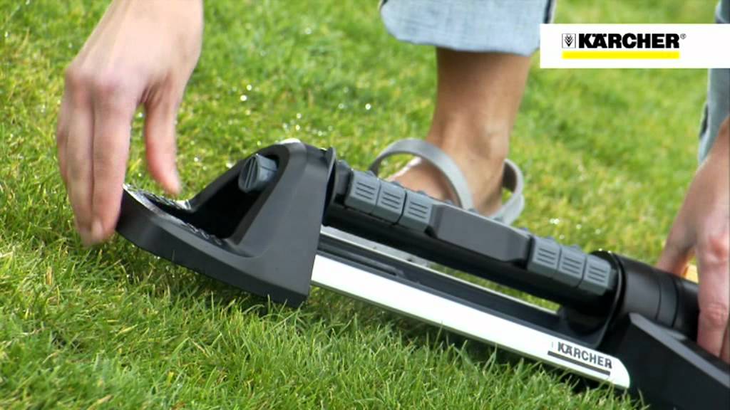 Karcher Aspersor oscilante OS 5.320 SV - YouTube