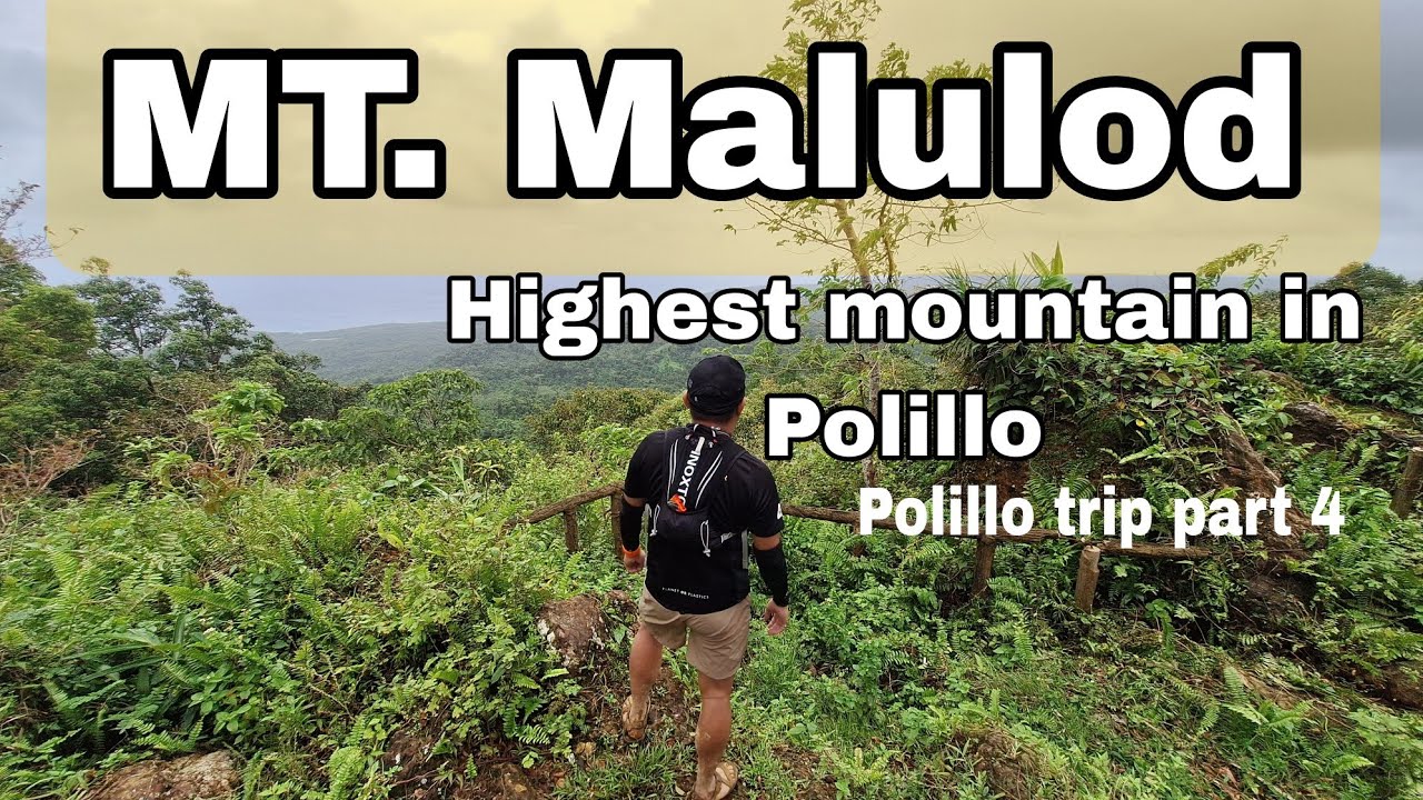 Mount Malulod / highest mountain in Polillo/ Polillo trip Part 4 - YouTube