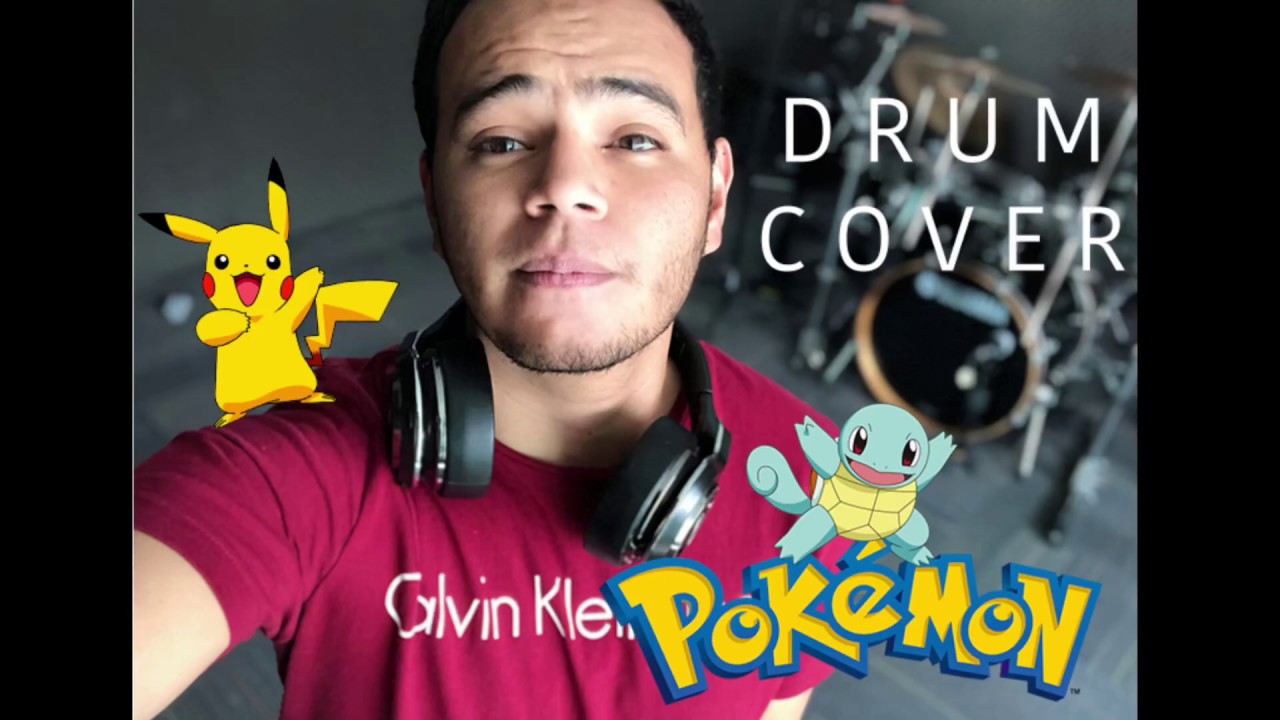 Pokemon Theme (DRUM COVER) by Corrordz - YouTube