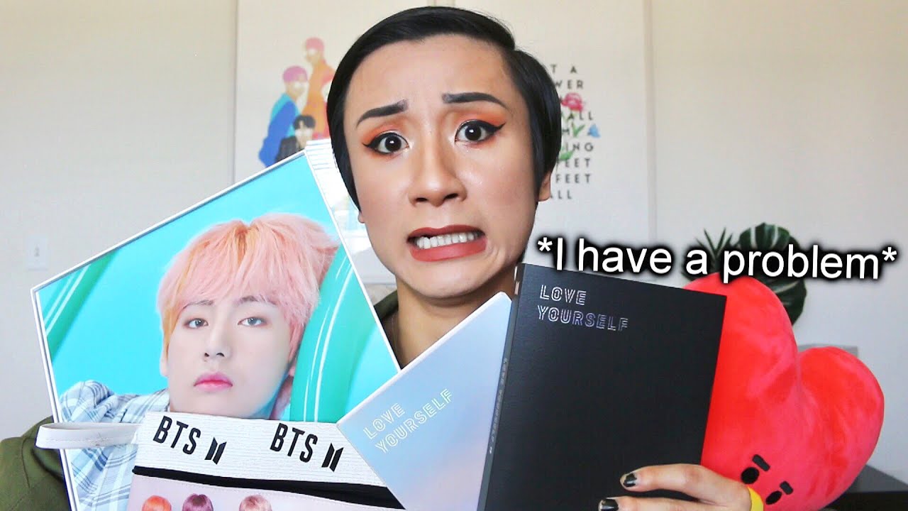 my entire BTS merch collection - YouTube