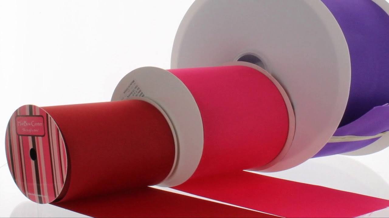 3 Inch Grosgrain Ribbon - YouTube