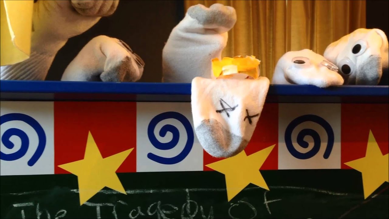Julius Caesar Sock Puppets Mathews, Brody, Strandberg - YouTube