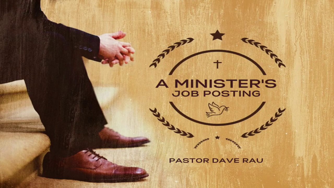 Sermon: A Minister's Job Posting - YouTube