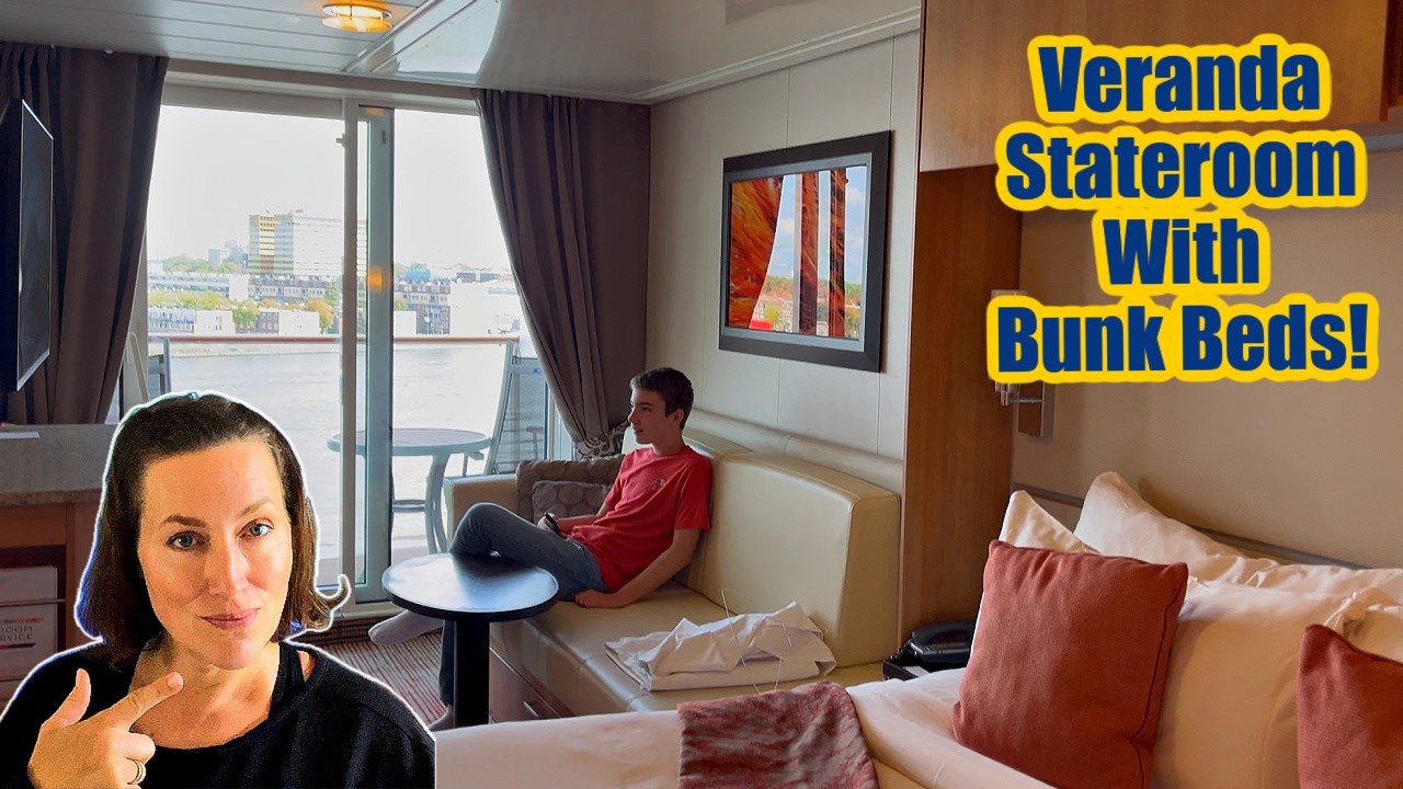Tour A Veranda Stateroom With Bunk Beds On Celebrity Eclipse - Family ...