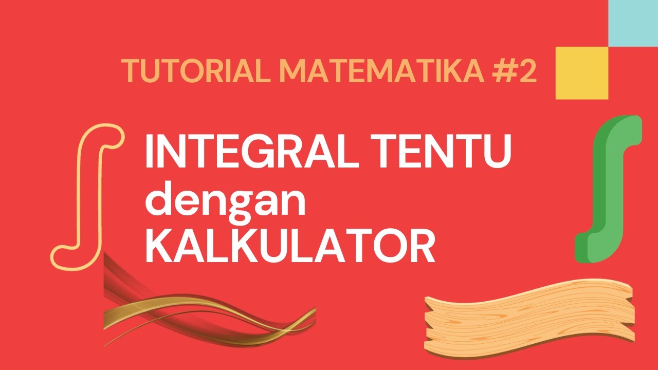 Menentukan integral tentu fungsi aljabar menggunakan kalkulator. - YouTube