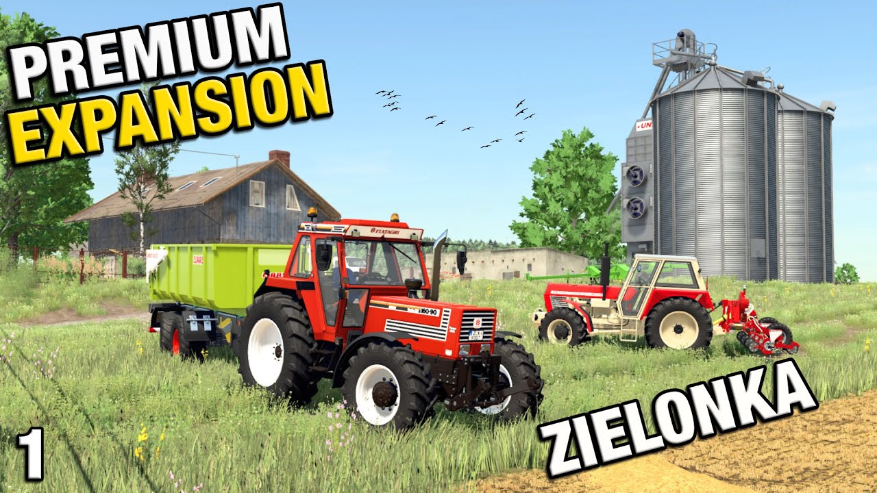 PREMIUM EXPANSION FIRST LOOK Zielonka FS22 Ep 1 - YouTube