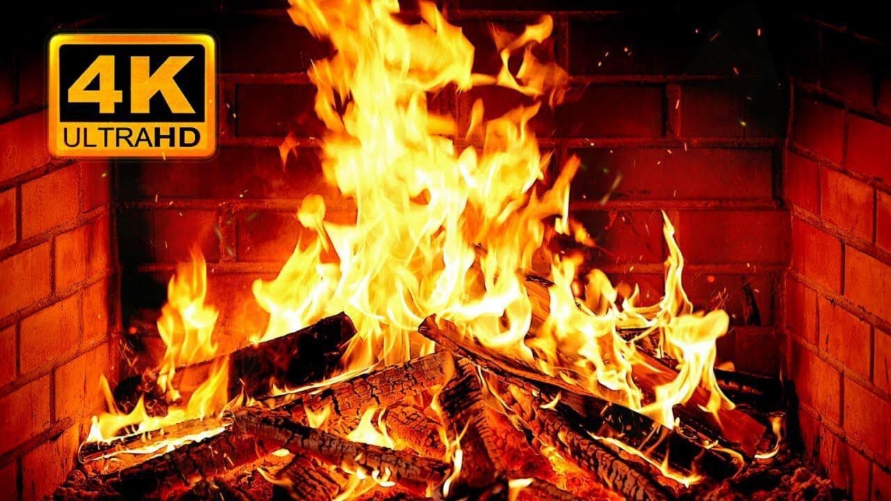 Relaxing Fire Sounds - The BEST Burning Fireplace with Crackling Fire ...