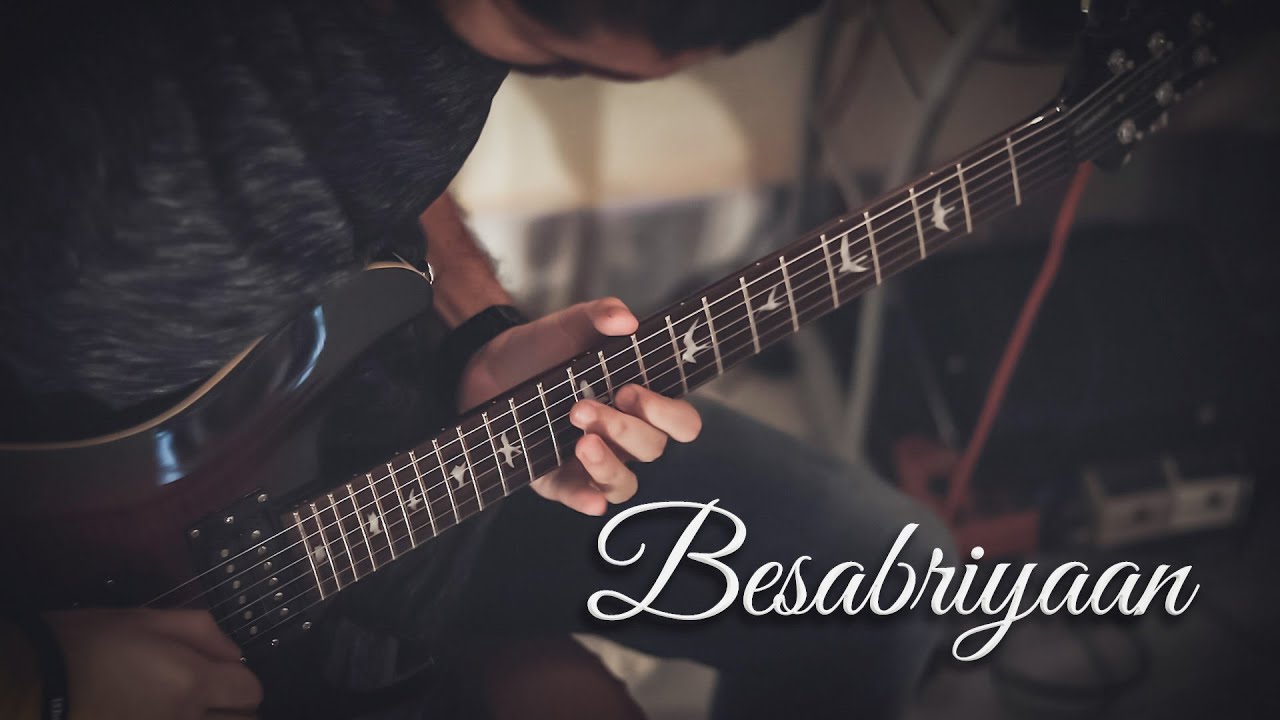 Besabriyaan (Guitar Cover) | Subham Verma | Tribute to Sushant Singh ...