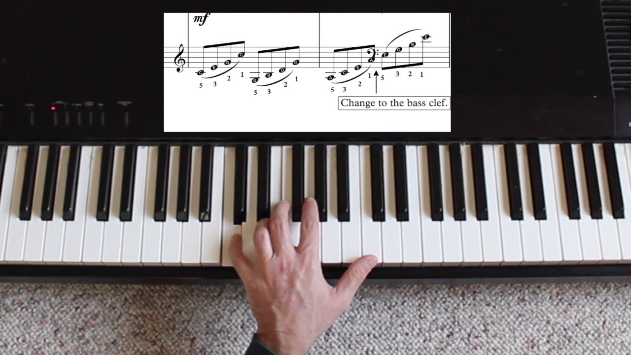 Video Lesson 16 Piano Music Book of Bach Classics for Beginners - YouTube