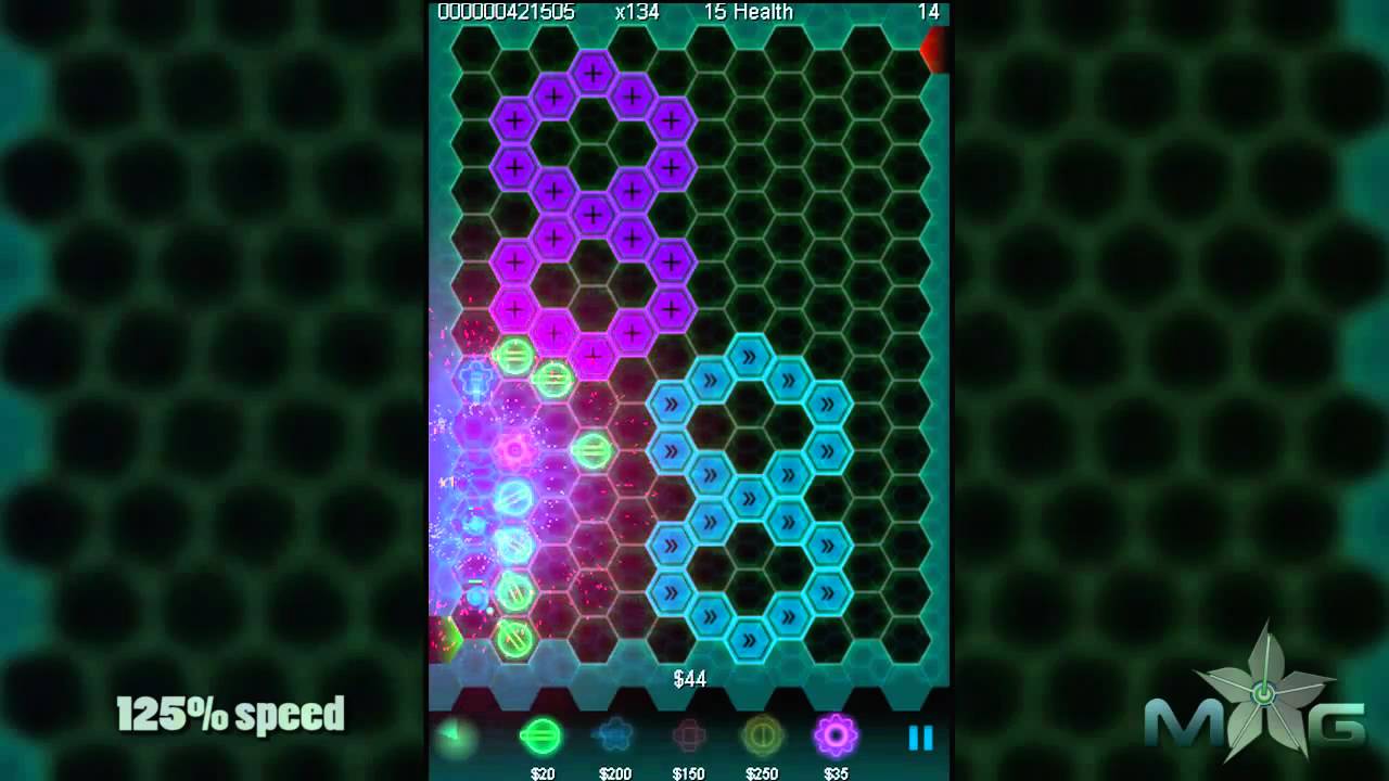 geoDefense Swarm: Hard Level 10 Crazy 88s Walkthrough pt 1 - YouTube