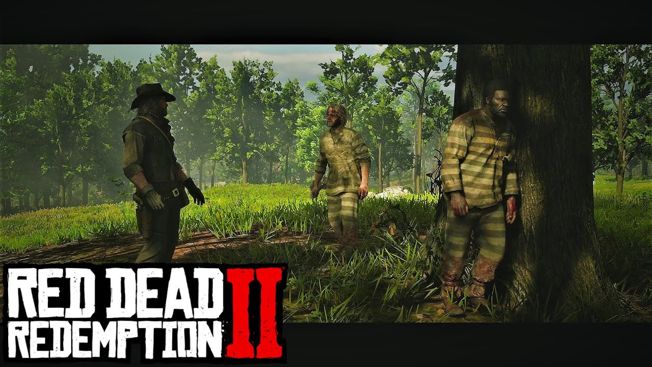 Red Dead Redemption 2 - Mr White And Mr Black Encounter. - YouTube