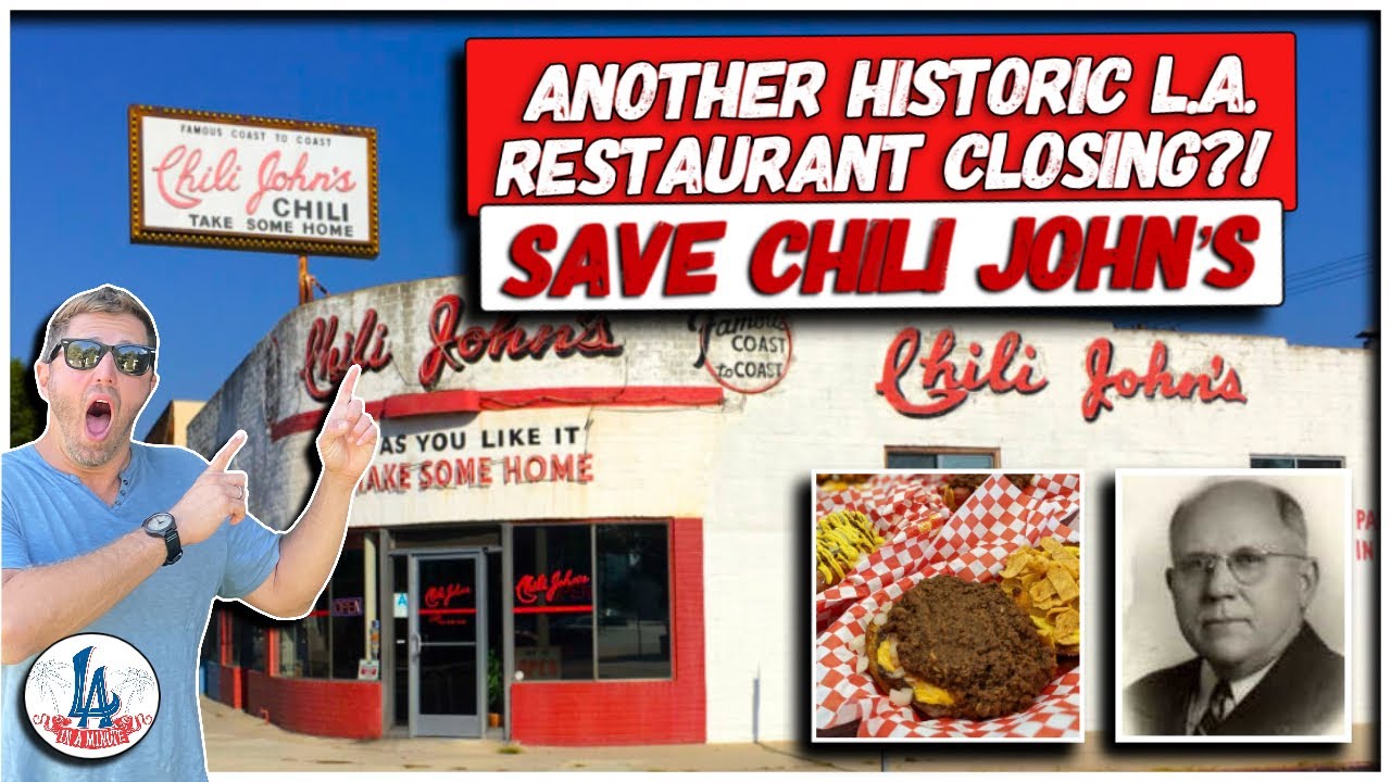 Another Historic L.A. Restaurant Closing?!? Save Chili John’s! - YouTube