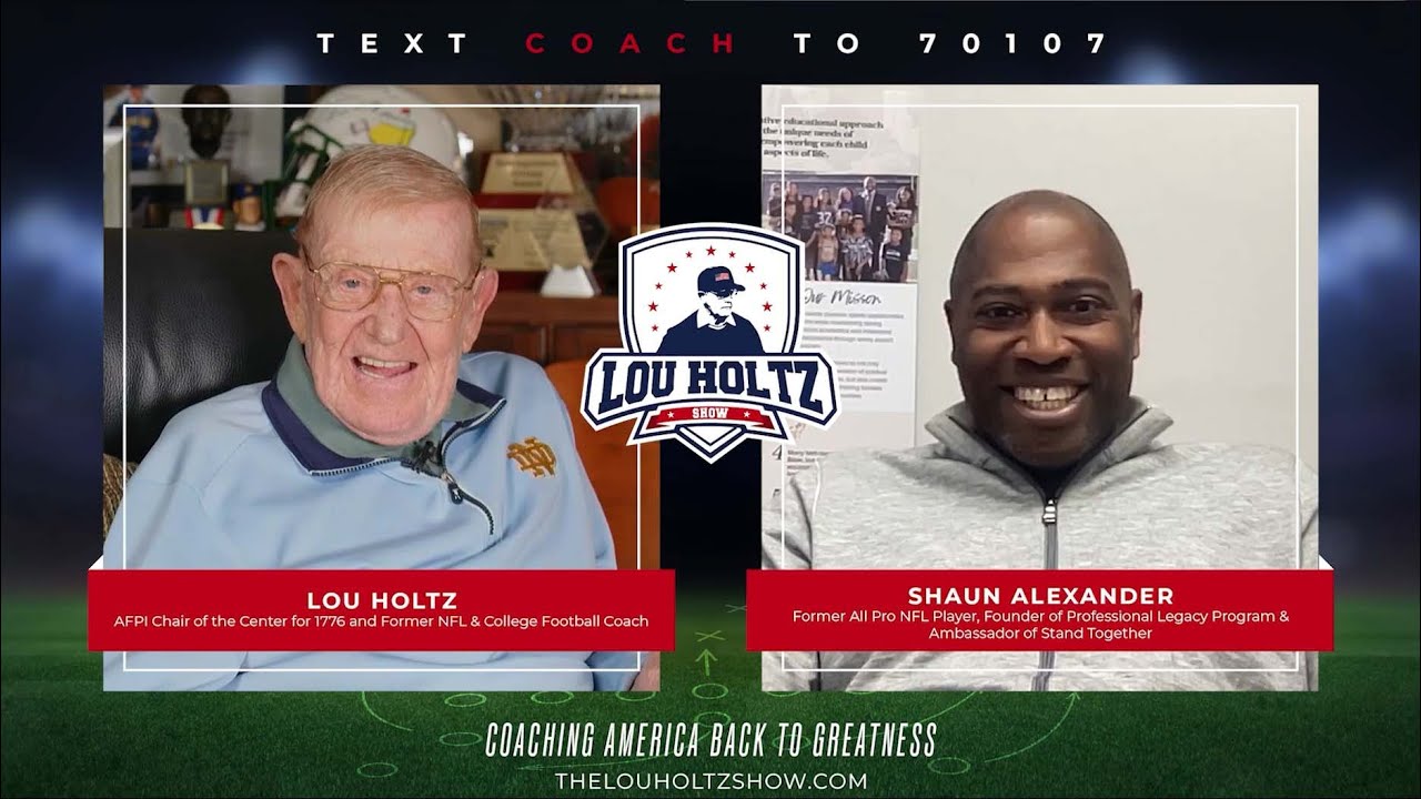 The Lou Holtz Show S2 EP7 | Shaun Alexander on Faith, Family, and ...