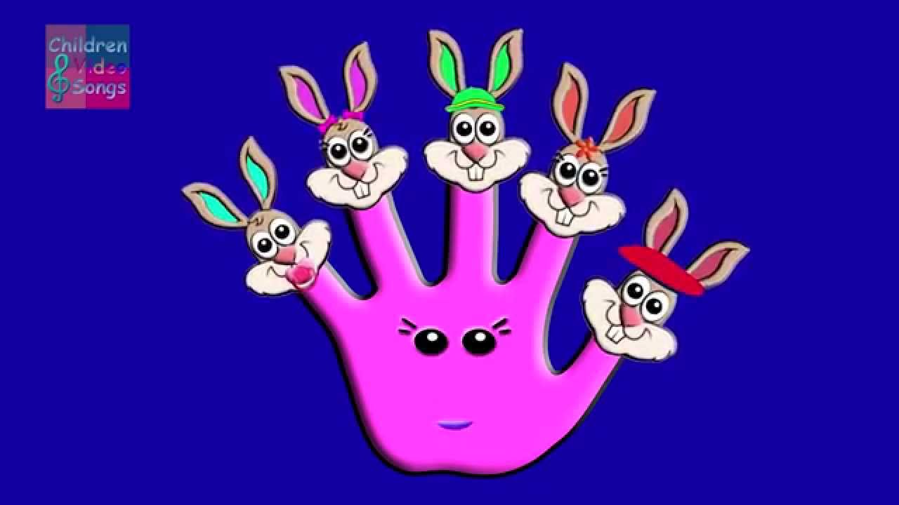 Rabbit (Bunny) Finger Family Song - YouTube