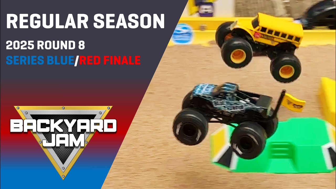 Backyard Jam Regular Season BLUE+RED | 2025 Round 8 - YouTube
