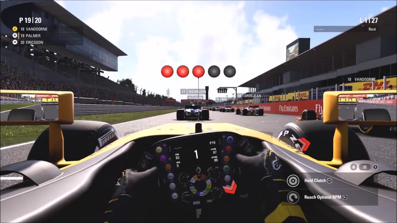 F1 2017 GAMEPLAY - SUZUKA 50% (FIRST LOOK AT THE HANDLING!) - YouTube