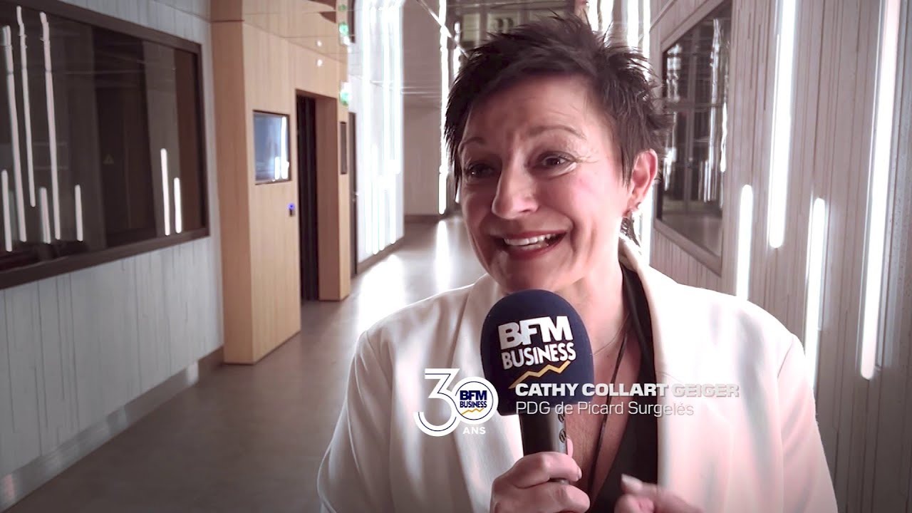 BFM Business a 30 ans: Cathy Collart Geiger, PDG de Picard Surgelés ...