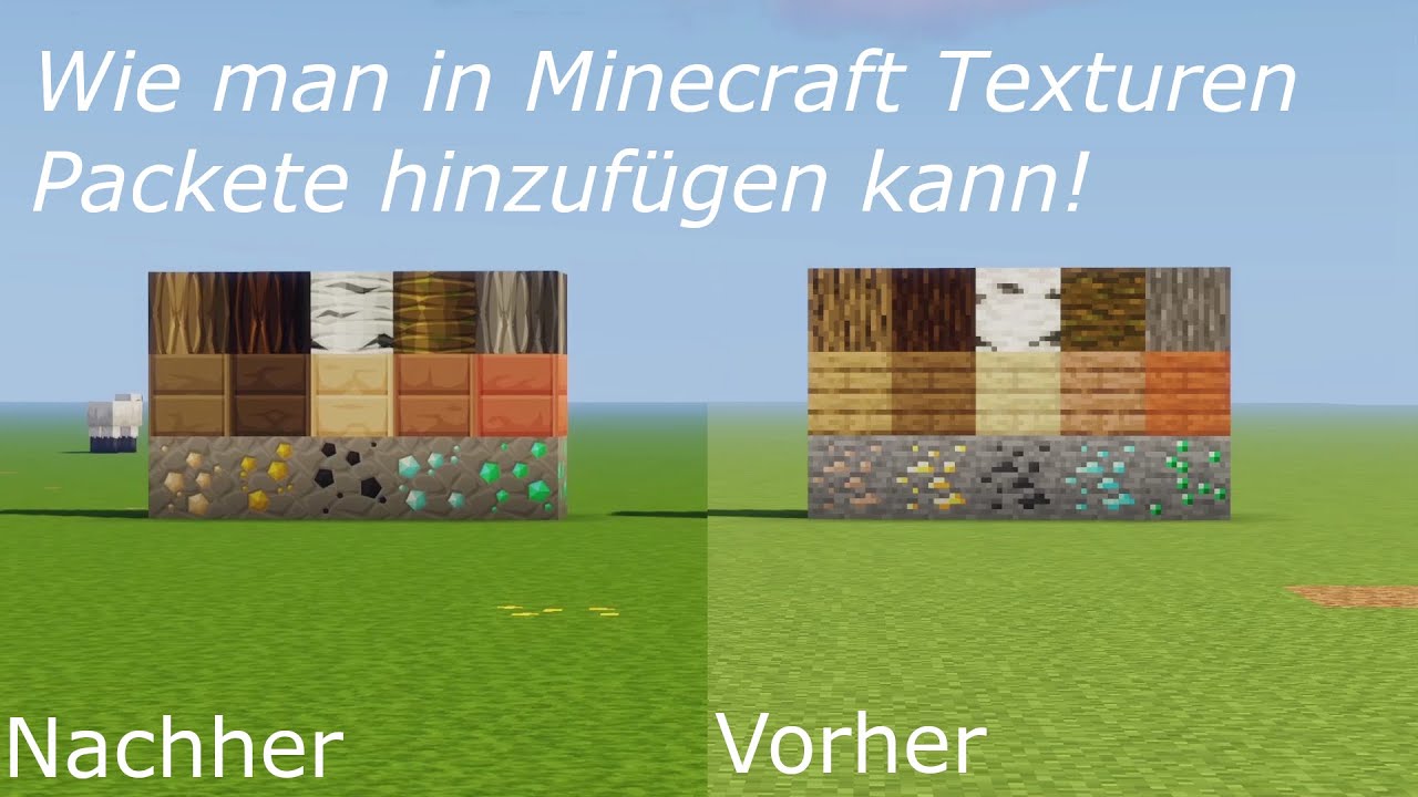 Minecraft Texturen Packet Installieren!!! - YouTube