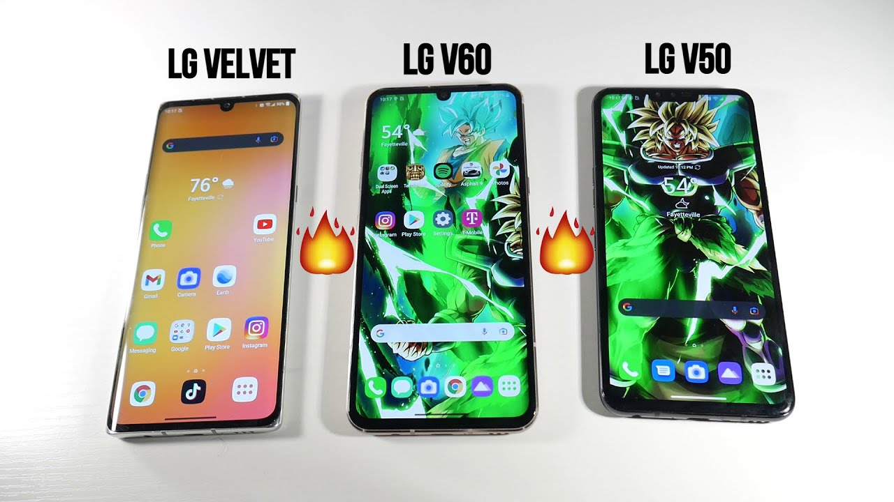 3 LG Smartphones You Should Buy In 2022! (LG V60, LG V50 & LG Velvet ...