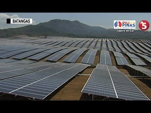 63-megawatt Calatagan solar project, binuksan na sa Batangas - YouTube