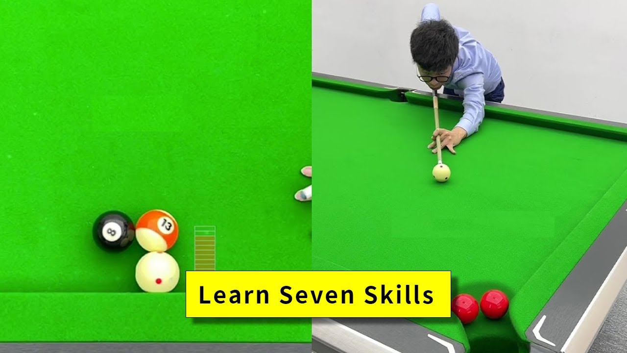 Learn Seven Skills, Billiards Can Also Use Your Feet - YouTube