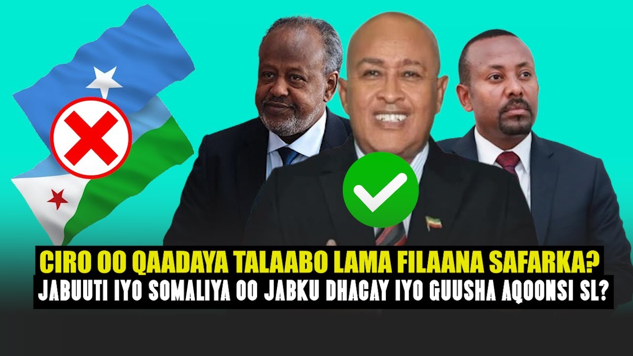 Xog Cirro Safarkii Guusha Baxaya iyo Jabka ku dhacay Jabuuti? Talaabo ...