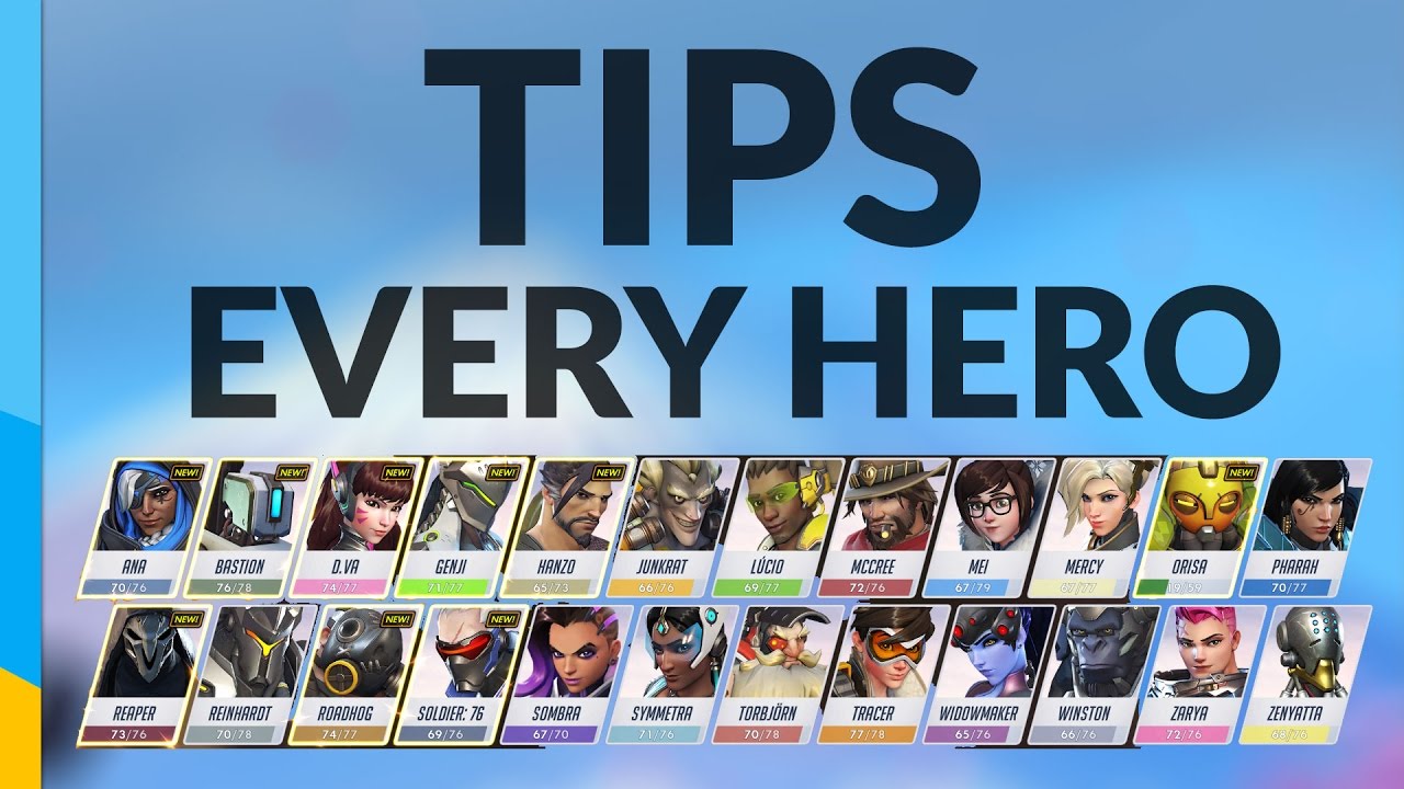 1 Tip For EVERY Hero In Overwatch - YouTube
