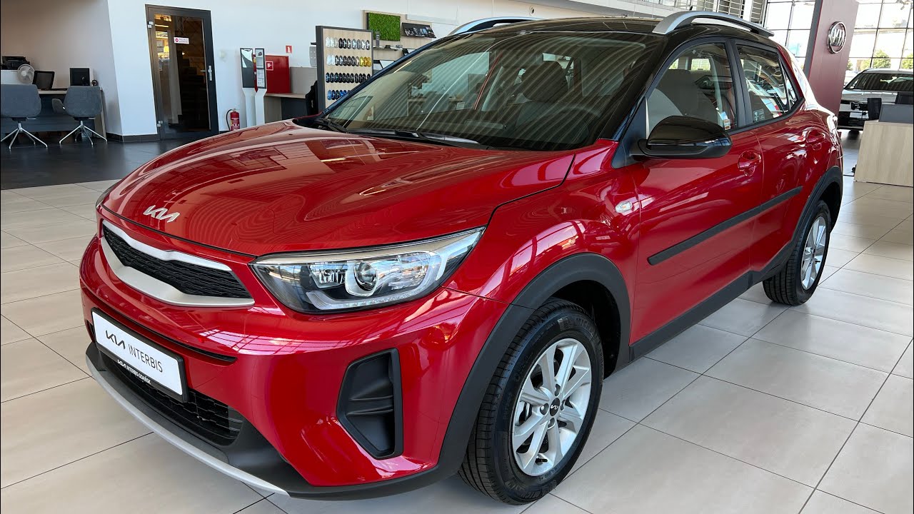 Kia Stonic [1.2 84KM 5MT] wersja M+SMART + felga 15" | kolor Signal Red ...